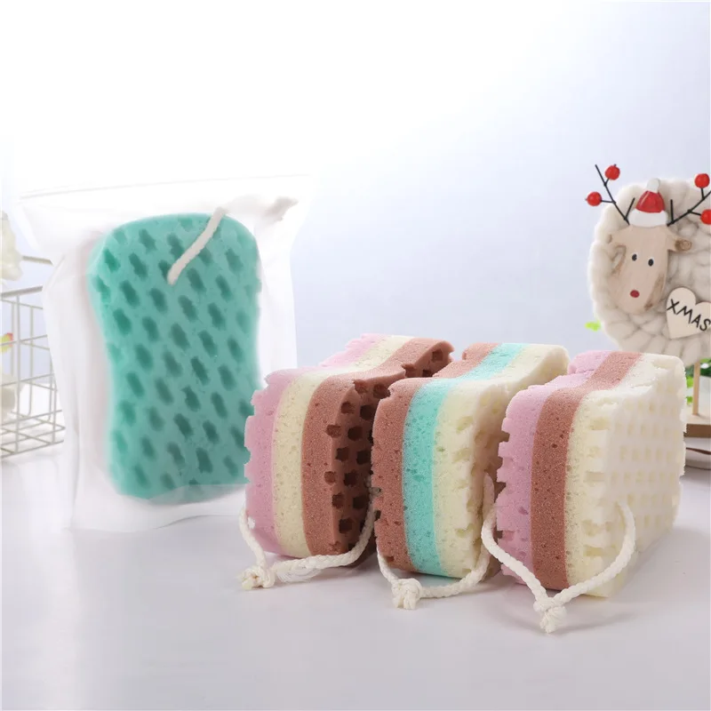 Luma Reusable Ultra Soft Exfoliating Bath Sponge Bath Body Shower ...