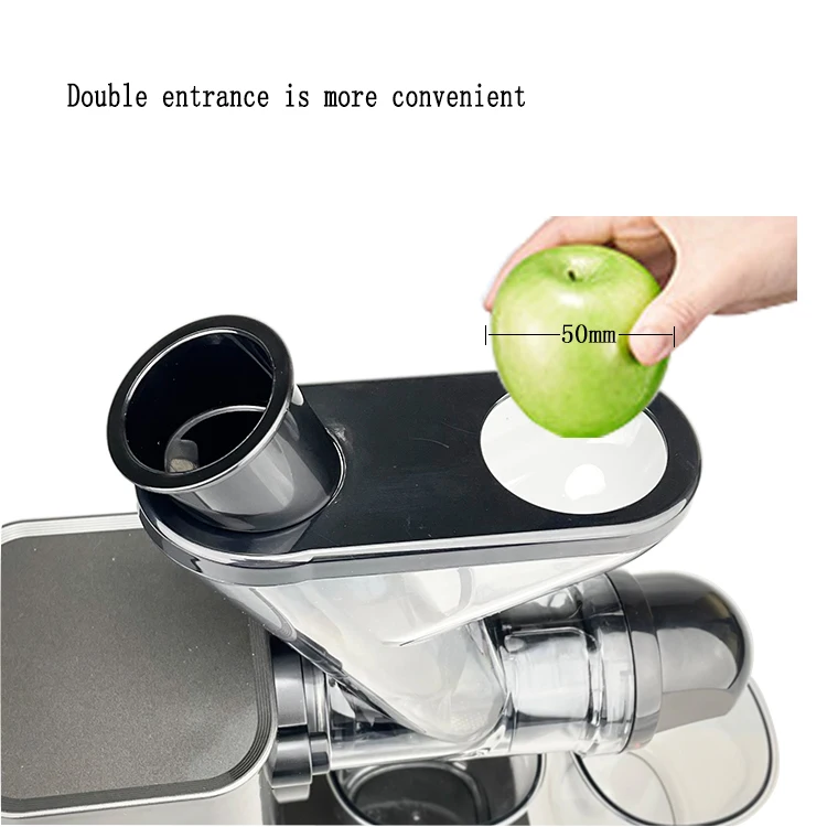 Top Quality Mini Double Mouth Slow Cold Press Juicer Machine Extractor ...