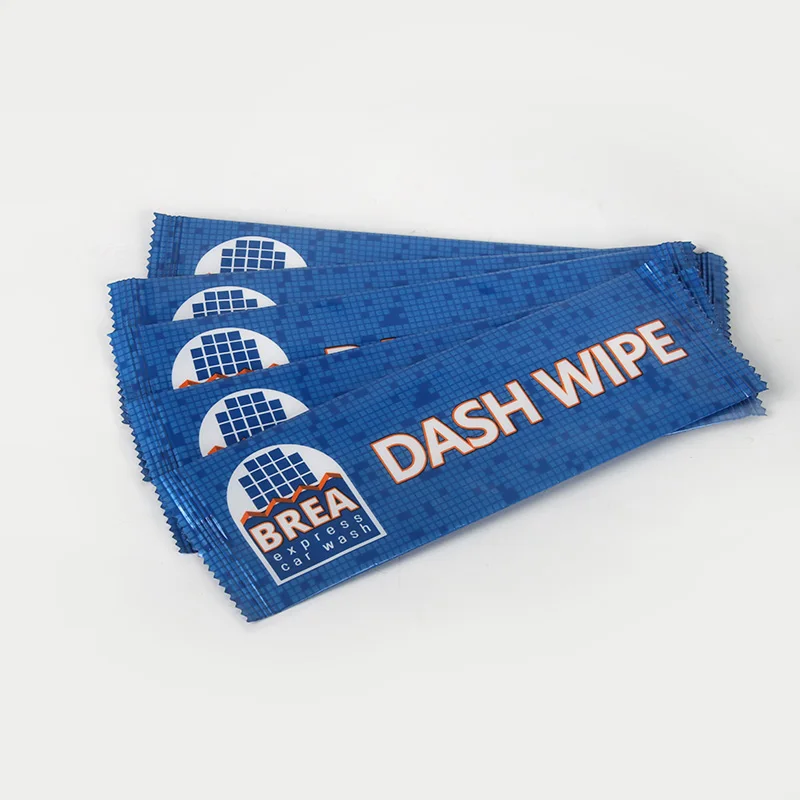 Car Wash Cleaning Wipes Individual Dash Wipes Mini Pack Disposable Car ...