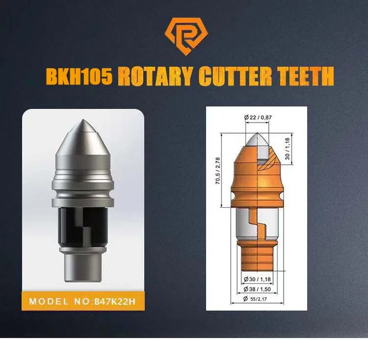 Rotary Drilling Machine Cutting Teeth BETEK BKH105-A Bits for Drilling ...