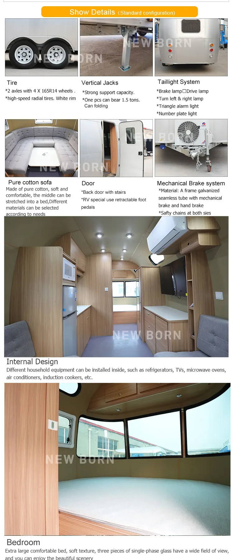 Fashion And Sweet Maxus Rv High Quality Luxury Large Travel Trailer 2 ...