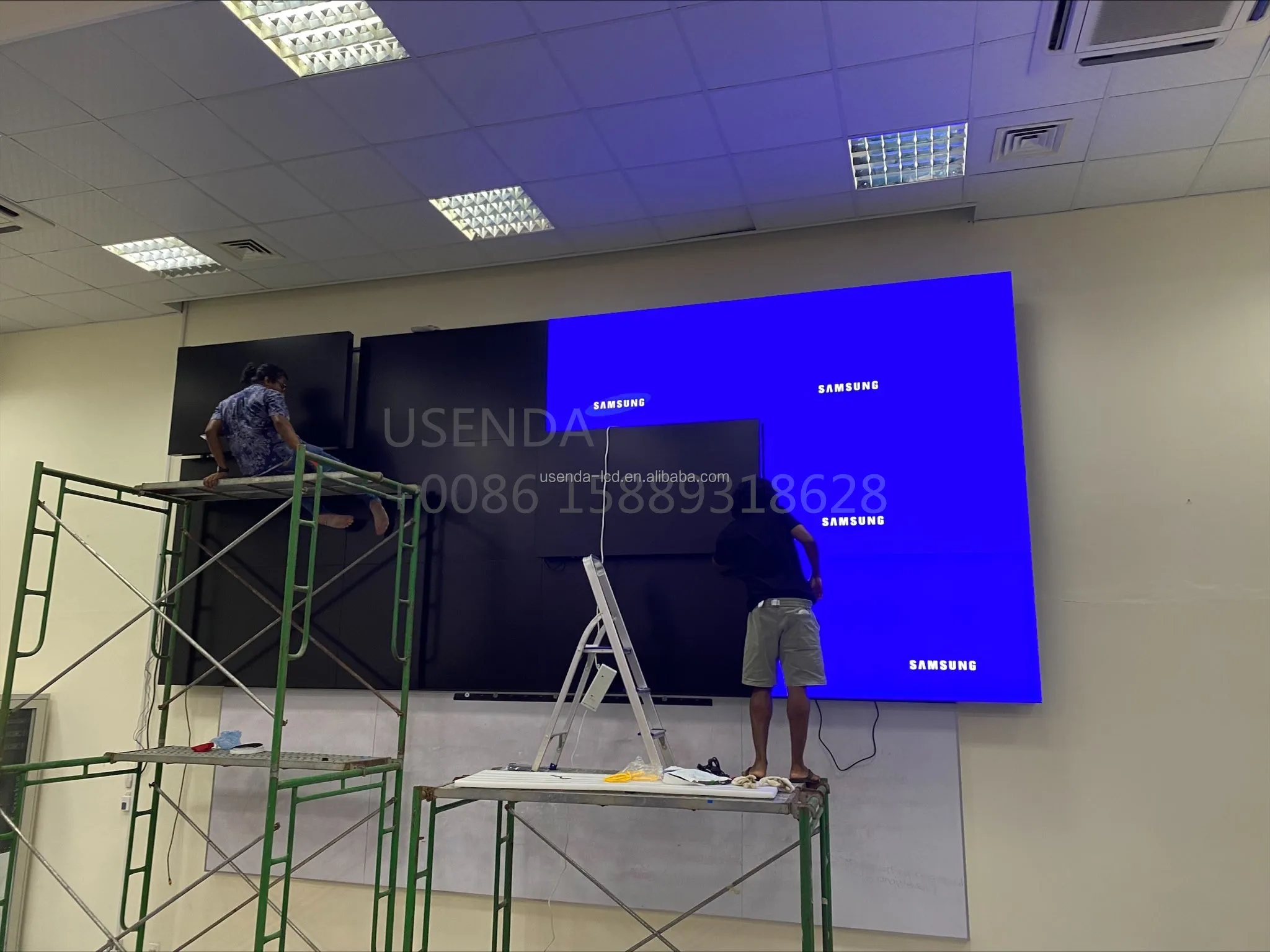 USENDA 46 55 Inch 4K Display - Seamless Video Wall Solutions