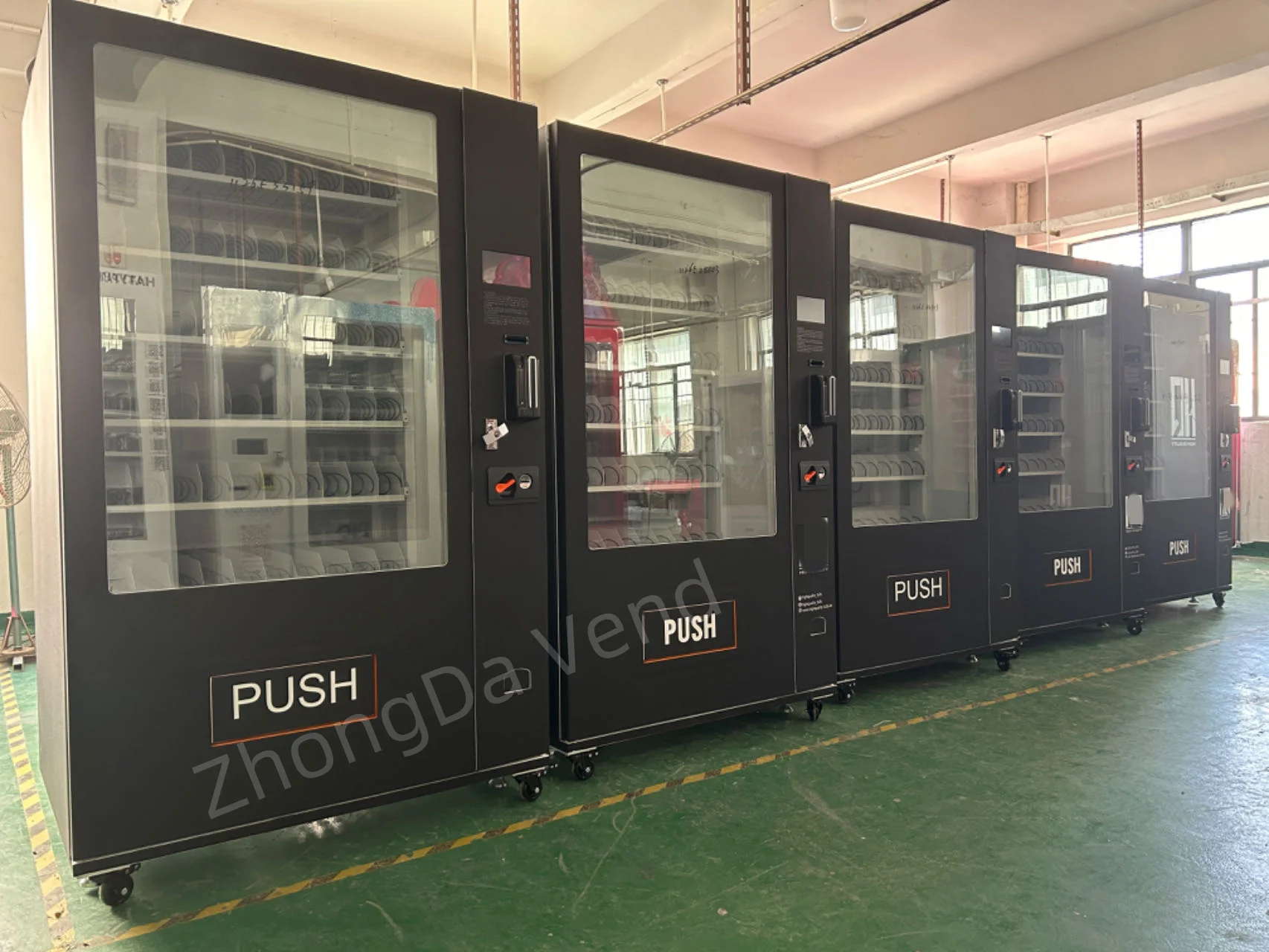 ID Verification German Vending Machine for Foods and Drinks Vending ...
