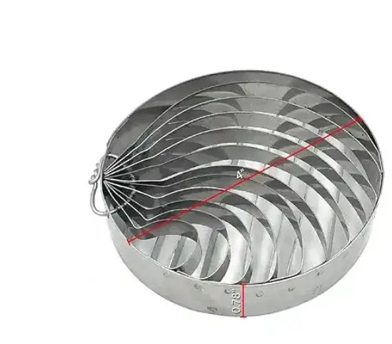 Stainless Steel Kitchen Concha Cutter - Durable & Versatile