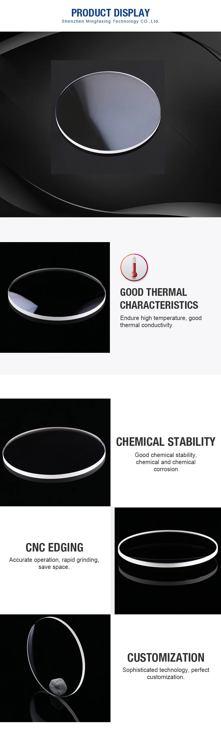 Customized Sapphire Rod Lens Cylindrical Endoscope Rod Lens Micro Rod ...