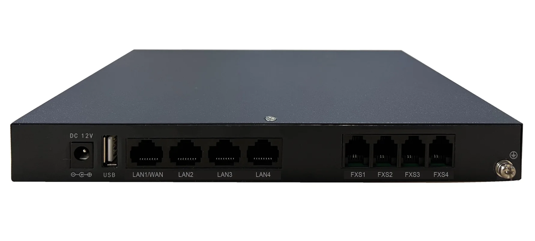 4 Port FXS VoIP System 200 IP User Hotel IPPBX Gateway with High ...