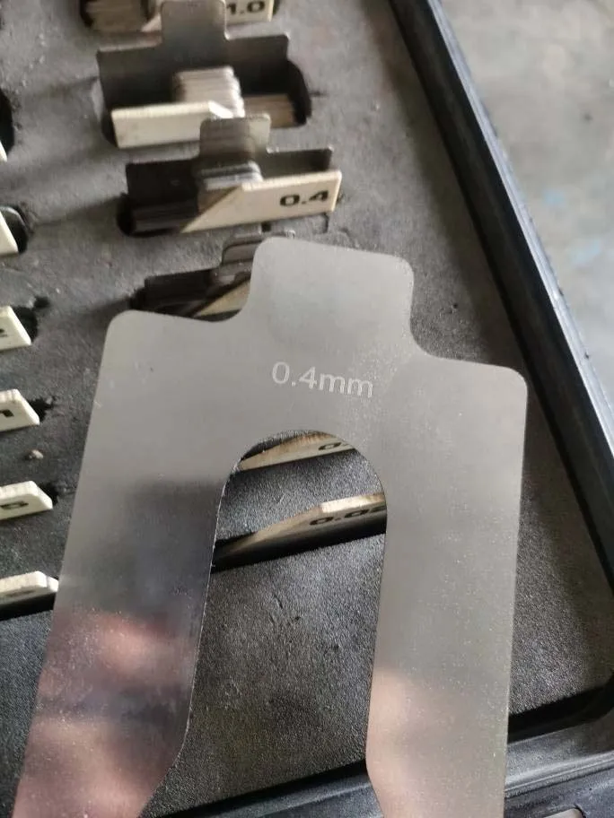 Slot Shim Packs - Precision Kits for Various Materials