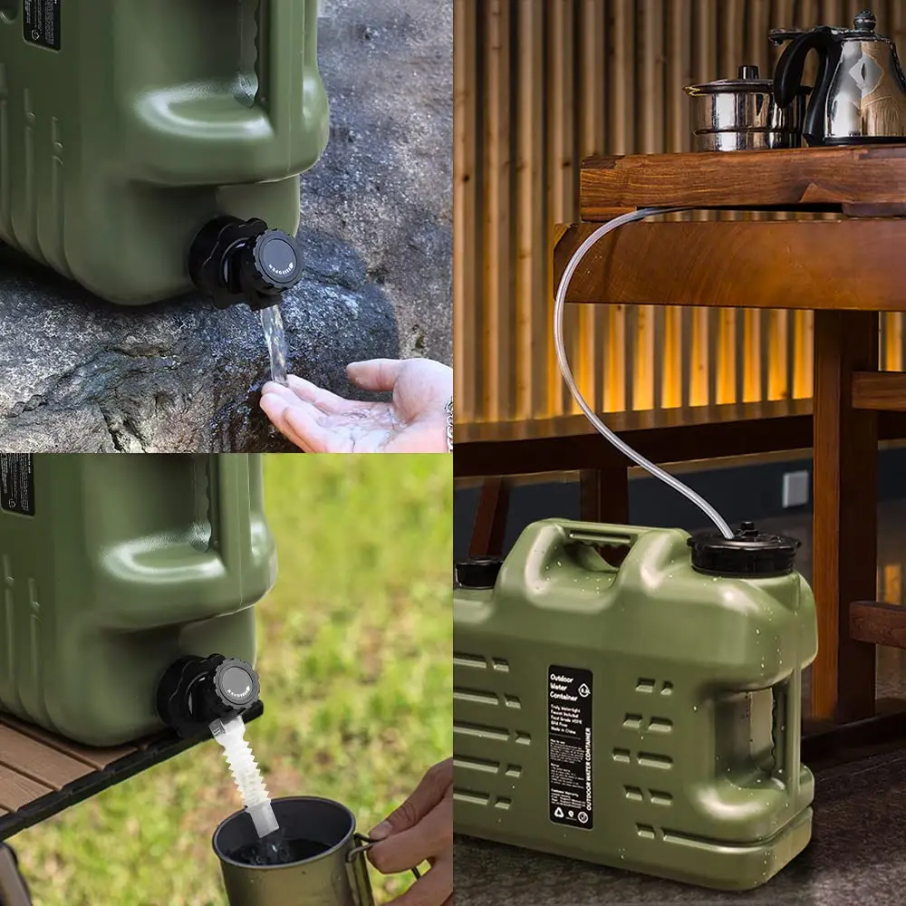 Multifunctional Outdoor Water Storage Tank Portable Water Bucket with ...