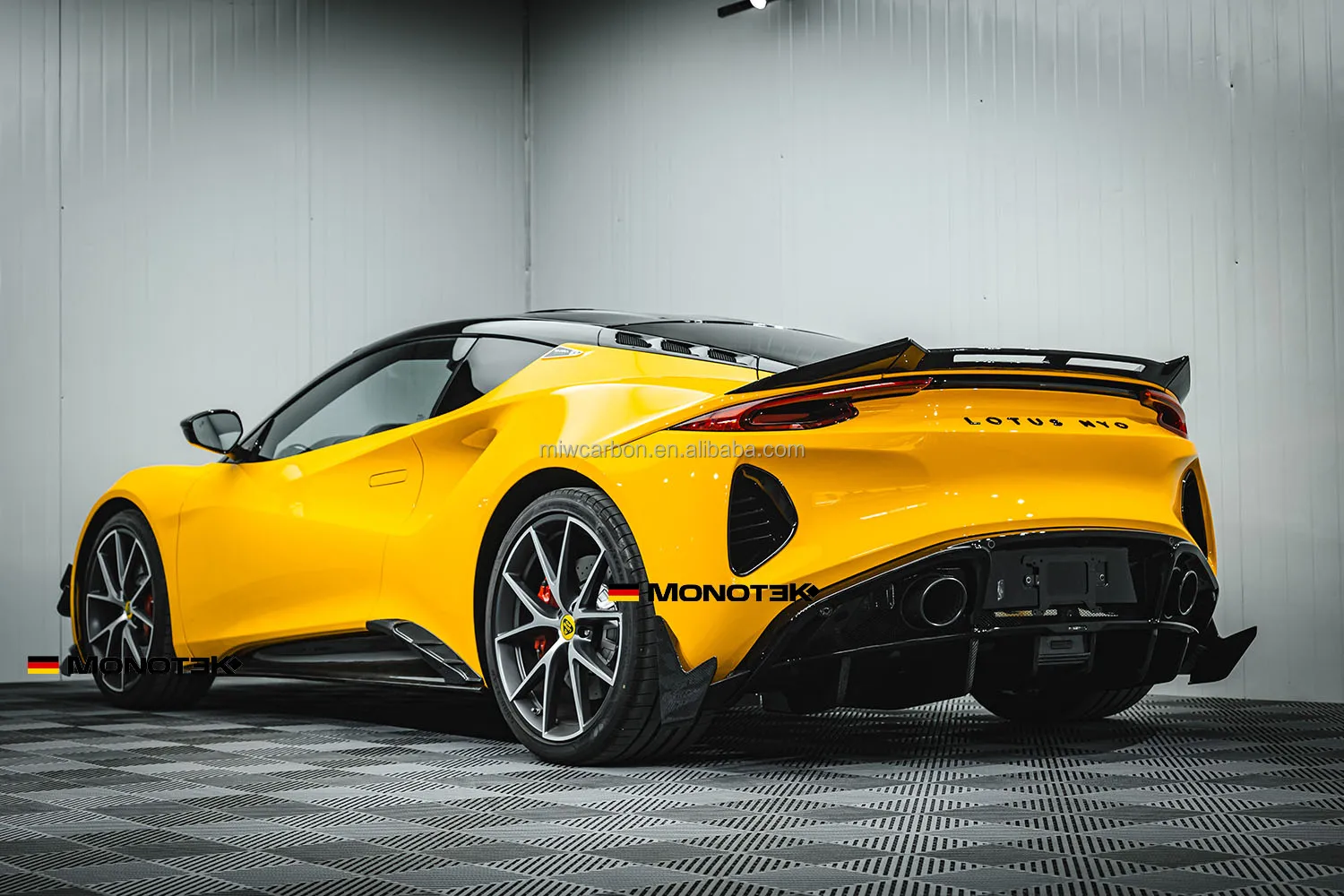 Lotus Emira Rear Diffuser - High Quality Carbon Fiber Kit