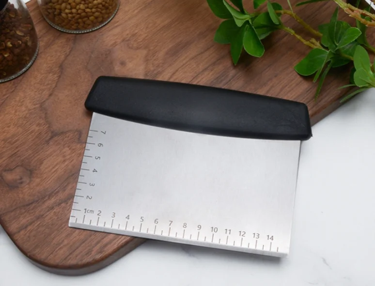 Kitchen Accessories Stainless Steel Pastry Machine Scraper And Dough ...