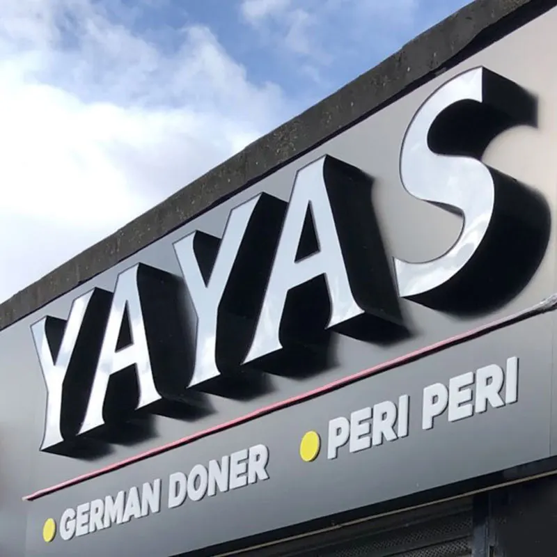 Outdoor Led Pizza Sign Board Designs for Shop Letter Restaurant ...