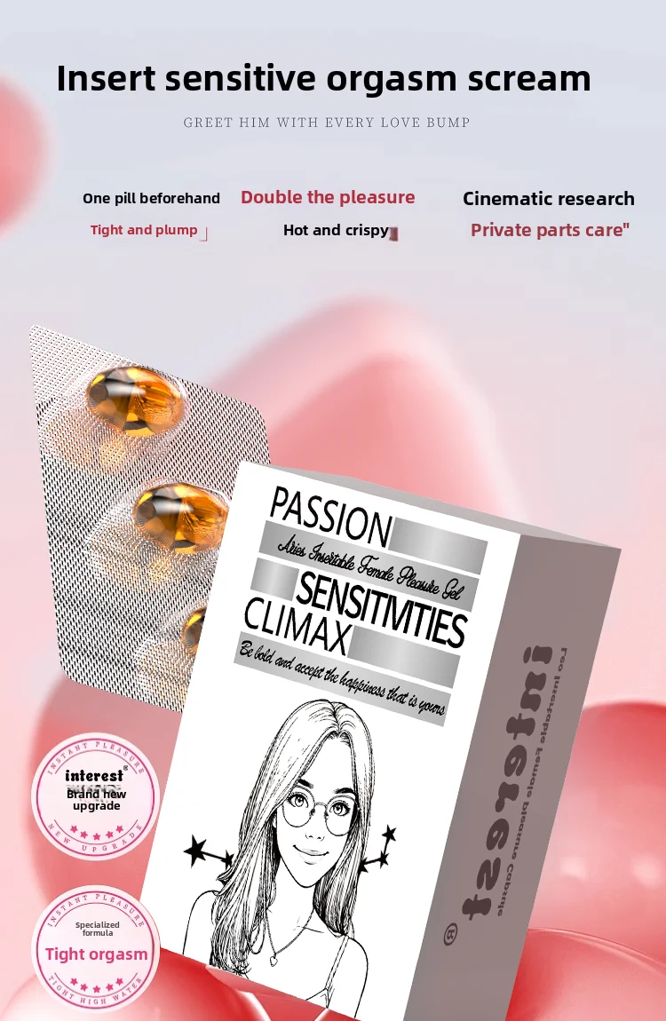Pleasure Enhancing Orgasm Delay Pills-Feminine Hygiene Product Climax Enhancement for Women with ...