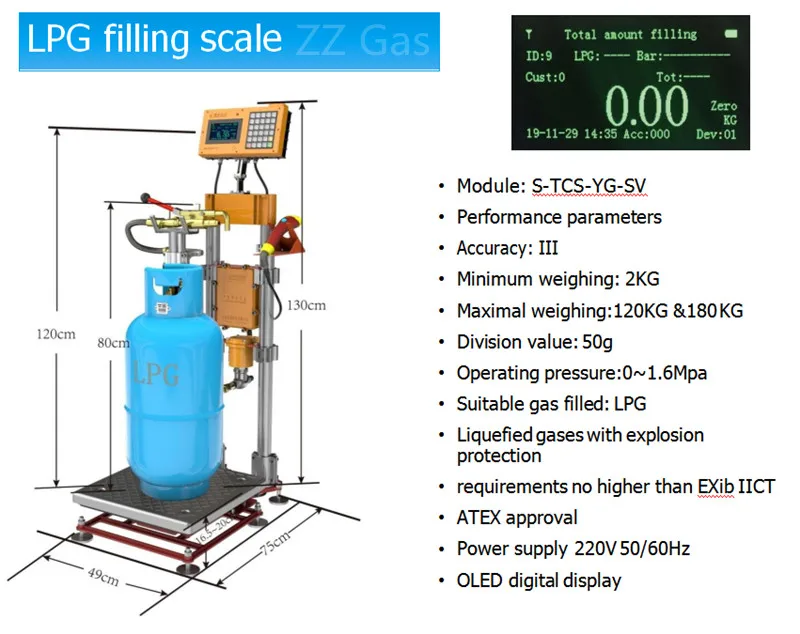 Lpg Gas Filling And Weighing Scale Filling Gun / Filling Gun - Buy ...