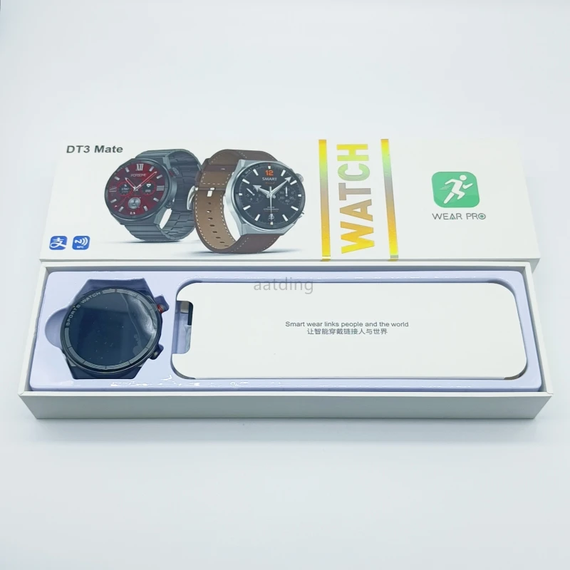 Dt3 Mate Smartwatch 2023 Best Circular Screen Dual Strap Relojes ...