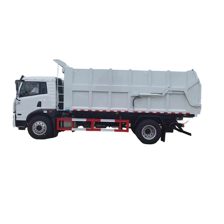 Faw 19cbm 6 Wheels Compress Garbage Truck Control Box Truck ...