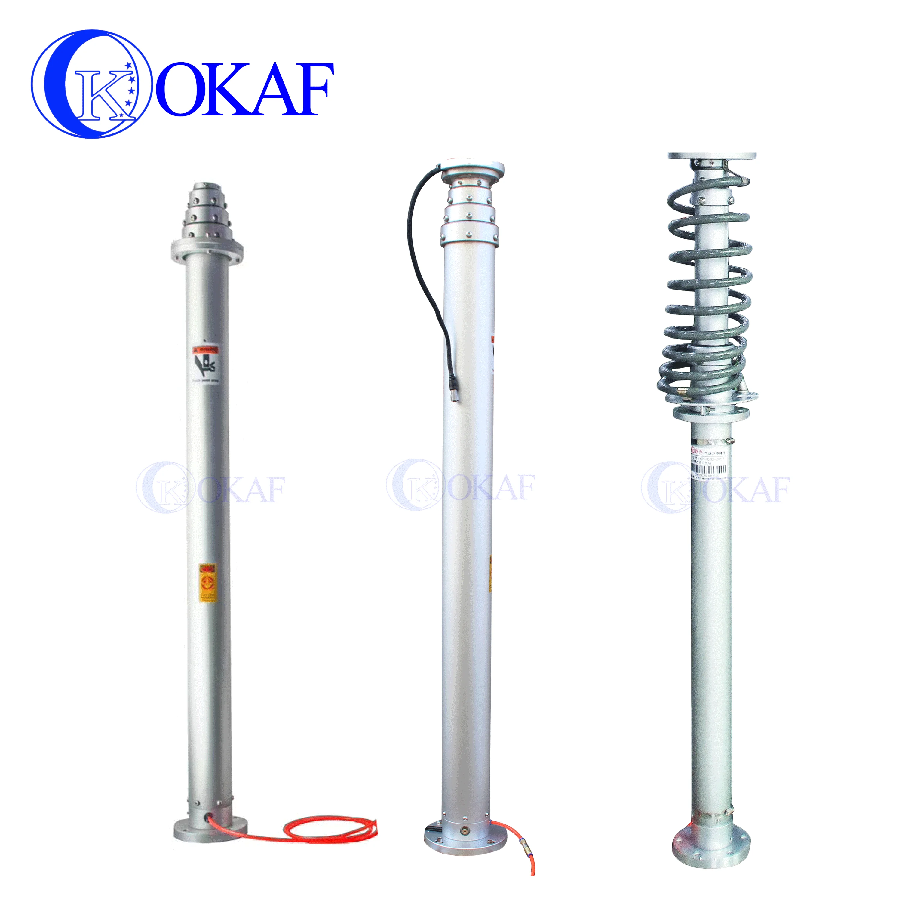 3M 4M 5M 6M 7M Remote Control Height Pneumatic Mast for Emergency