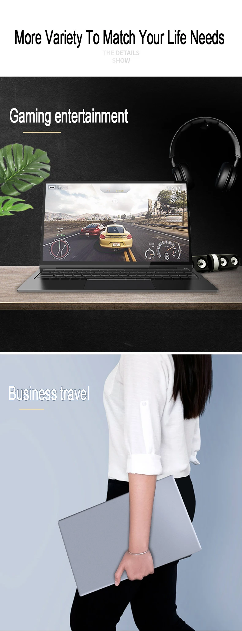 China Factory Laptop Business Notebook Computer 15.6 16 Inch RAM 8GB ...