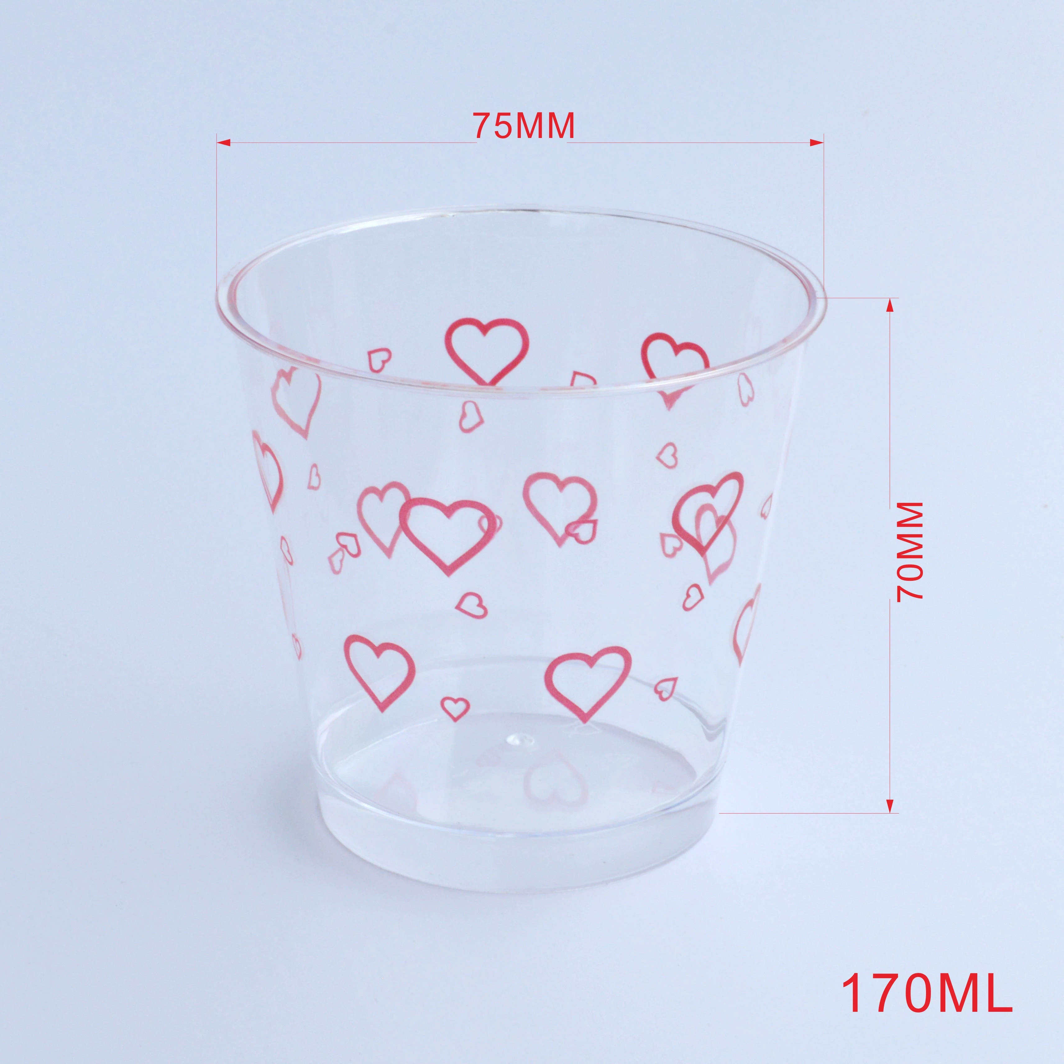 Hot Selling Parting Ice Cream Cup Disposable Cup Plastic Dessert Cup ...