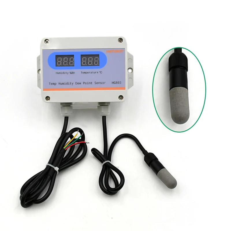Hg803 Industrial Split Probe Rs485 Humidity And Temperature Data Logger ...