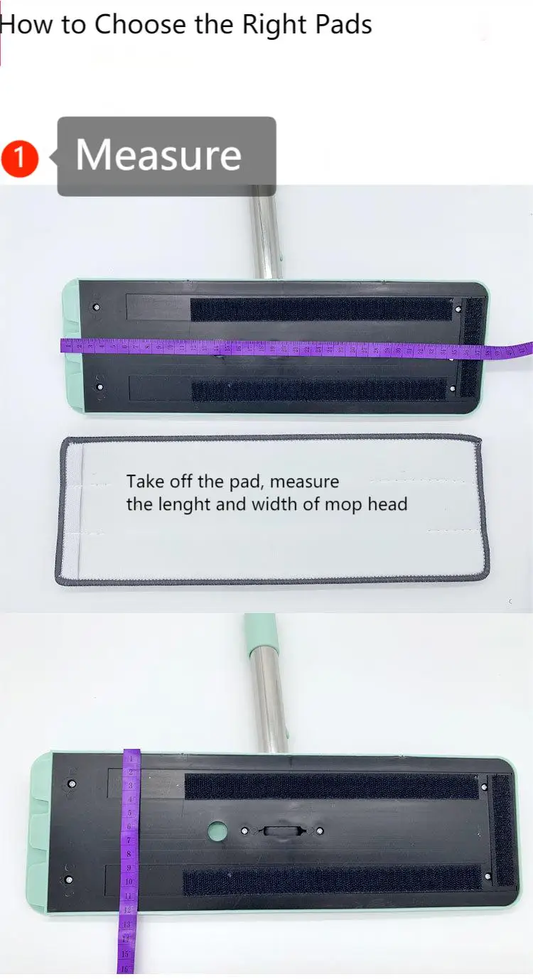 Factory Directly Microfiber Mop Floor Cleaning Mob Refill Microfiber ...