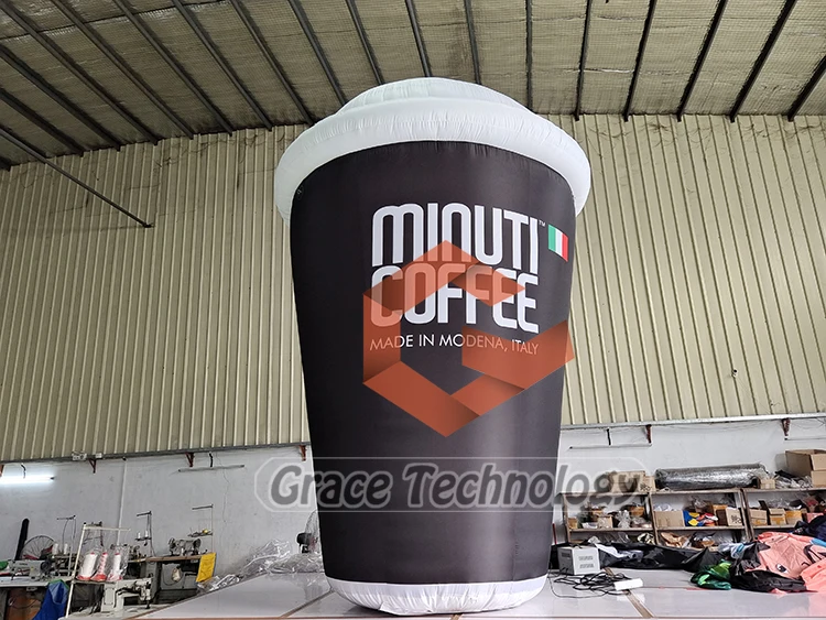 Giant Inflatable Coffee Cup - Big Insulated Cup For Outdoor Events - Oem