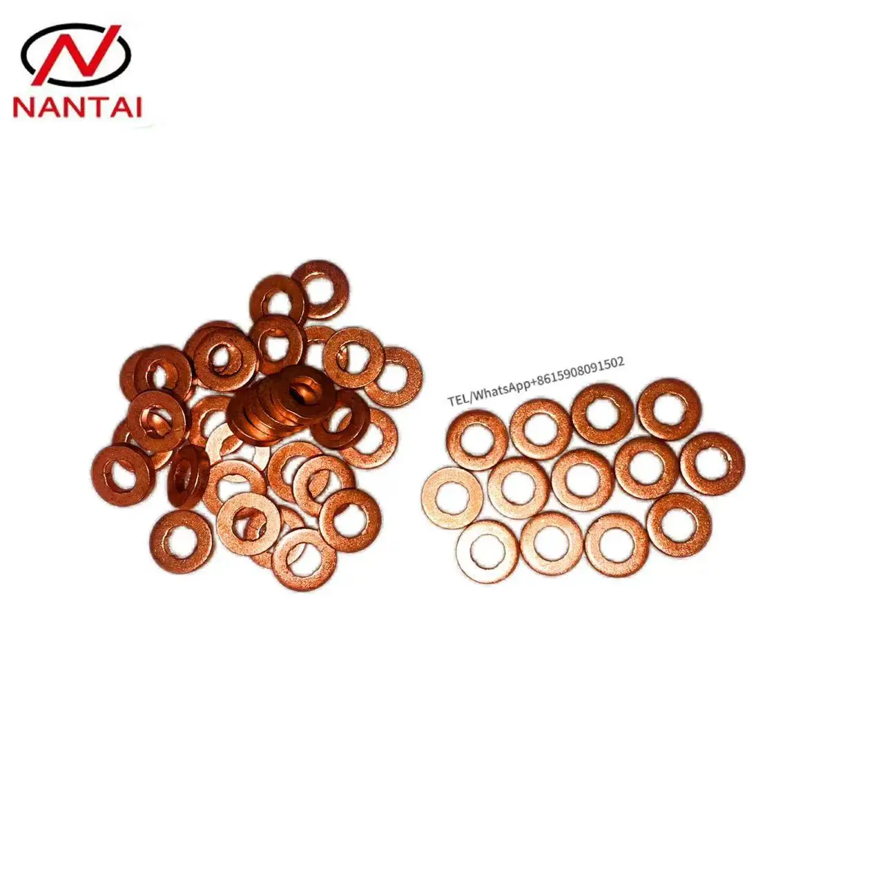 Hot Sale Nozzle Copper Shims 1mm/1.5mm/2mm/2.5mm/3mm/for Denso - Buy ...
