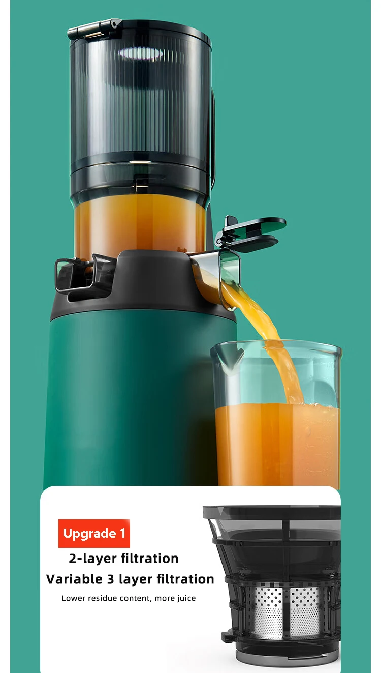 Slow Juicer Cold Press - Efficient Juice Extraction