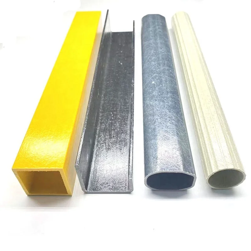 Frp Composite Plastic Square Tube Pultruded Fiberglass Square Tube ...