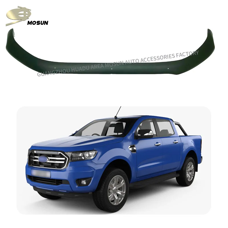 PC Bonnet Guard for FORD RANGER T7 T8 2015-2021 ABS Protector Front Bug ...