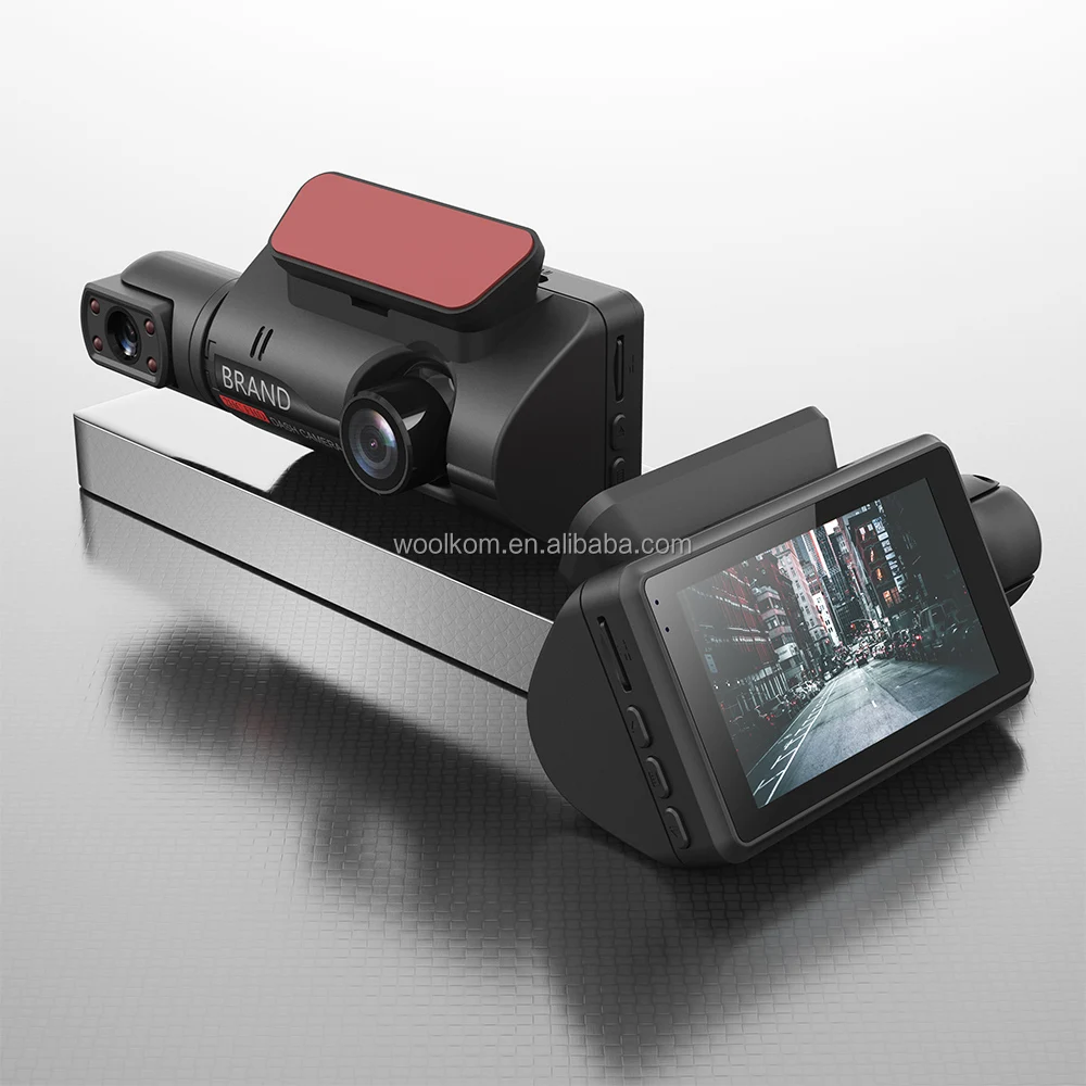 Dash Cam Car Auto DVR - 3.0" LCD Full HD 1080p Recorder