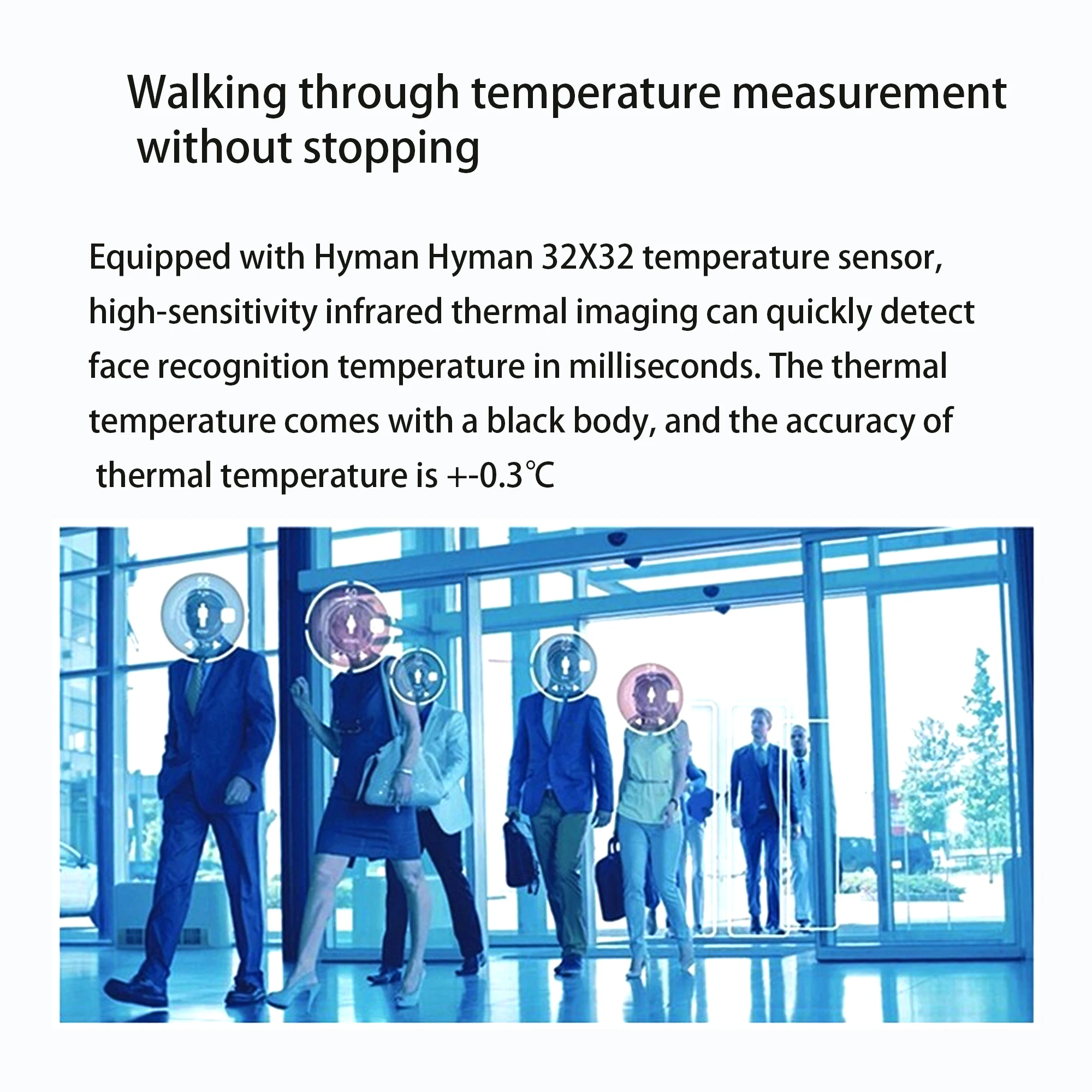 High Quality Thermal Imaging - Heiman 32x32 Body Scanner