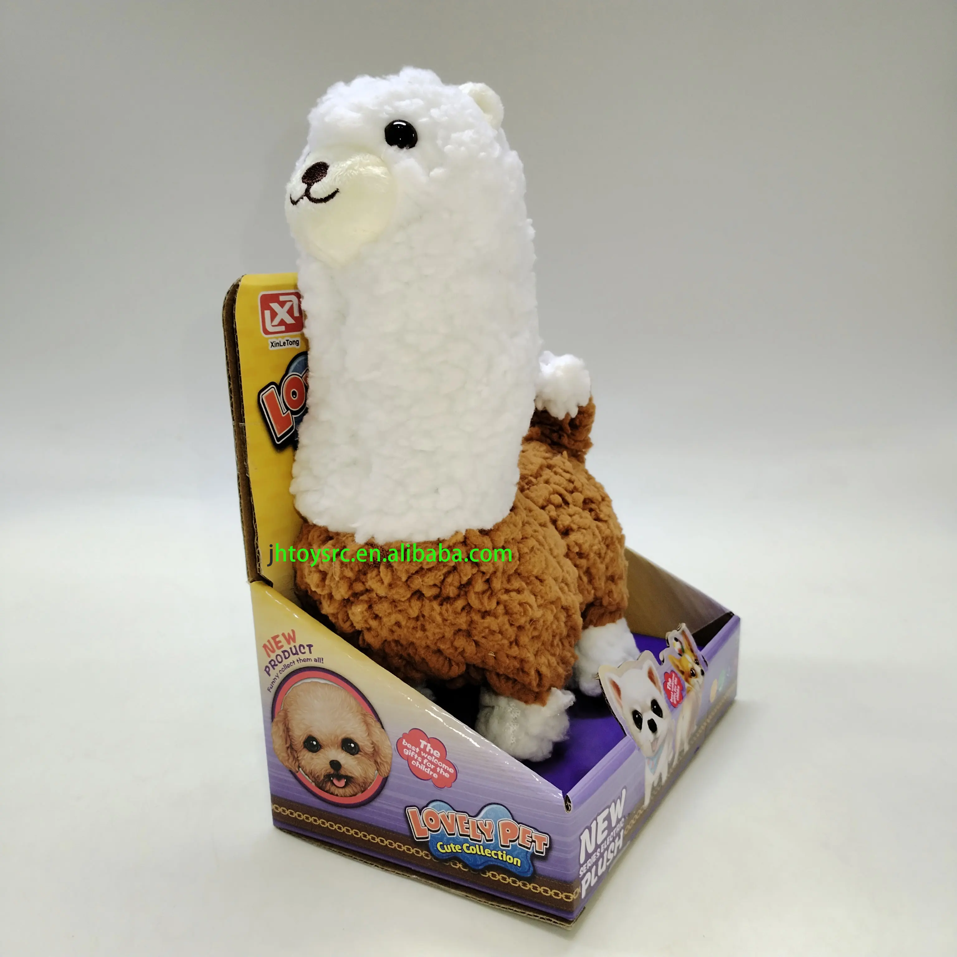 Trends 2024 New Kid Toy Plush Toy Electric Stuffed Toys Alpaca Animal ...