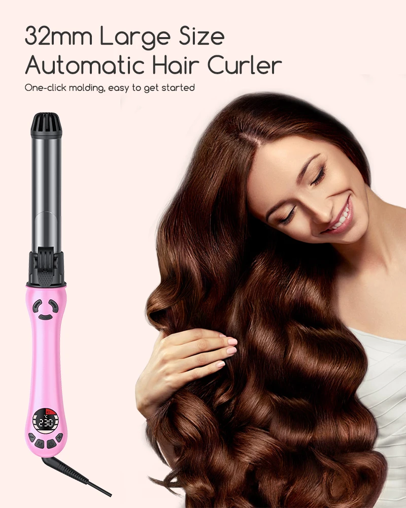 Hair Styler Factory Private Label Automatic Hair Culer Wand