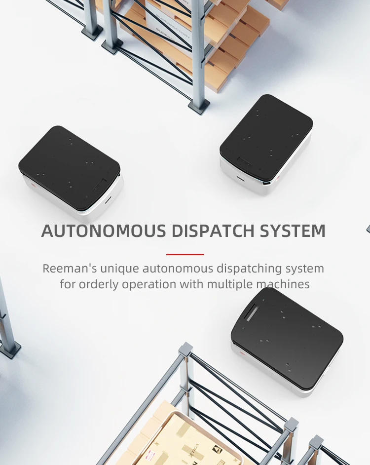 China Factory Customized New Product Movable Pallet Agv Robots Rack ...