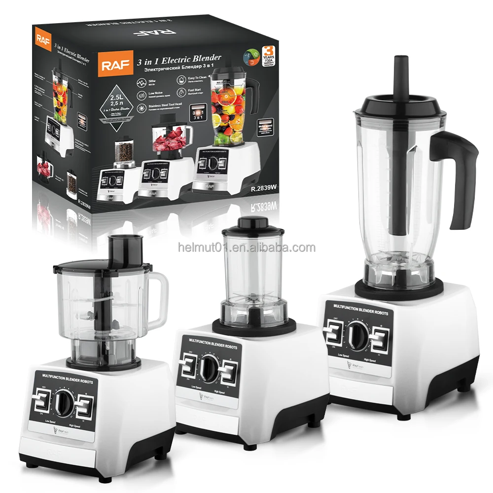 RAF Mixer Smoothies Countertop Blender 2.5L - Multifunctional Juicer ...