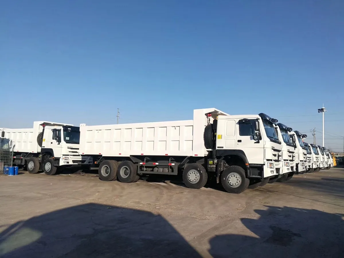 400hp Dump Trucks Sinotruk Howo Tipper Dumper 12 Wheels 8x4 371hp 375hp ...