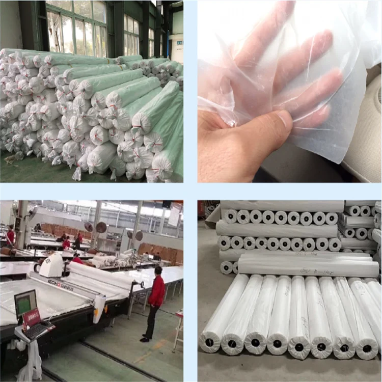 Transparent Hdpe Polythene Film Sheet For Apparel Products Plain Hdpe ...