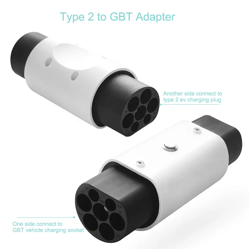 Wholesale European Standard Ev Connector Adapter 32a 7kw Type2 To Gbt ...