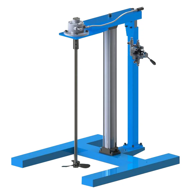 Hxud Fixed Frame Lift Air Mixer Air Agitator Pneumatic Stirrer For ...