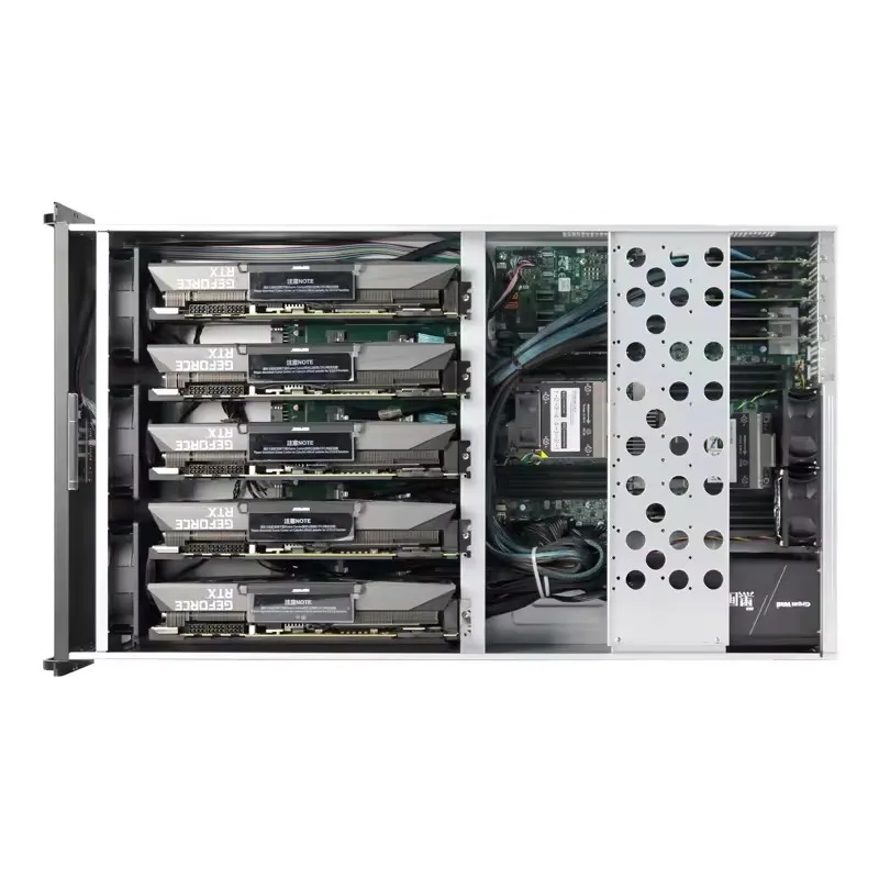 5 Gpu Server Case High Performance Gpu Server Chassis PCIe 3.0 ...