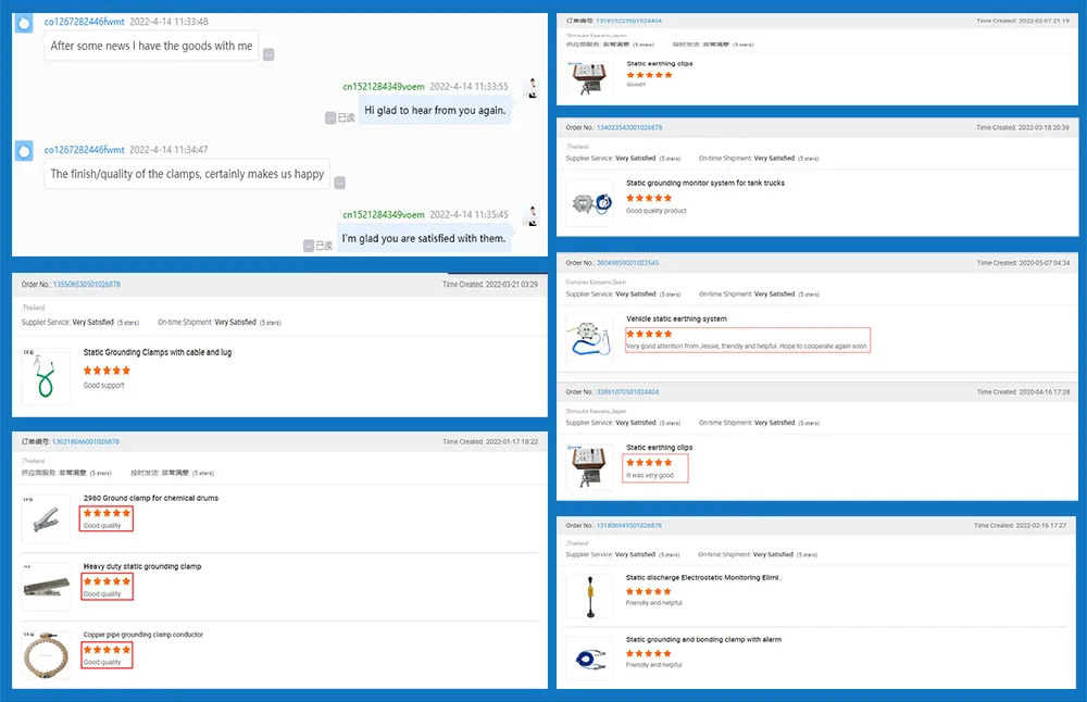 ATEX Approved Static Grounding System for Tank Trucks