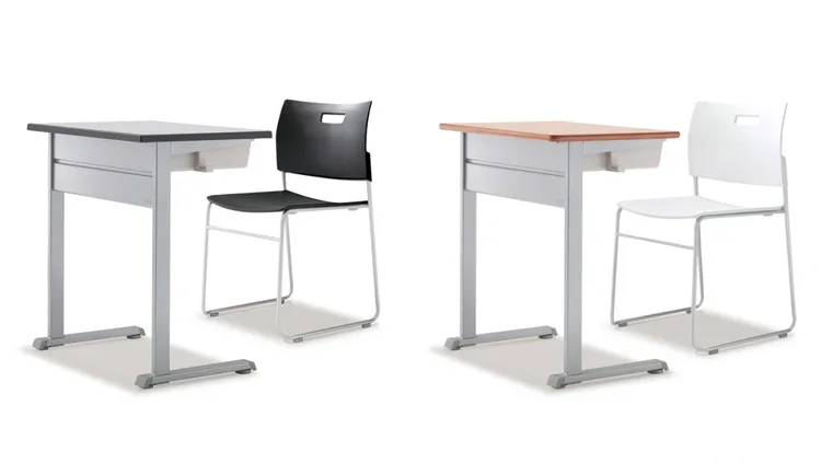 Japan College Modern Classroom Desk and Chair Set - Durable School ...
