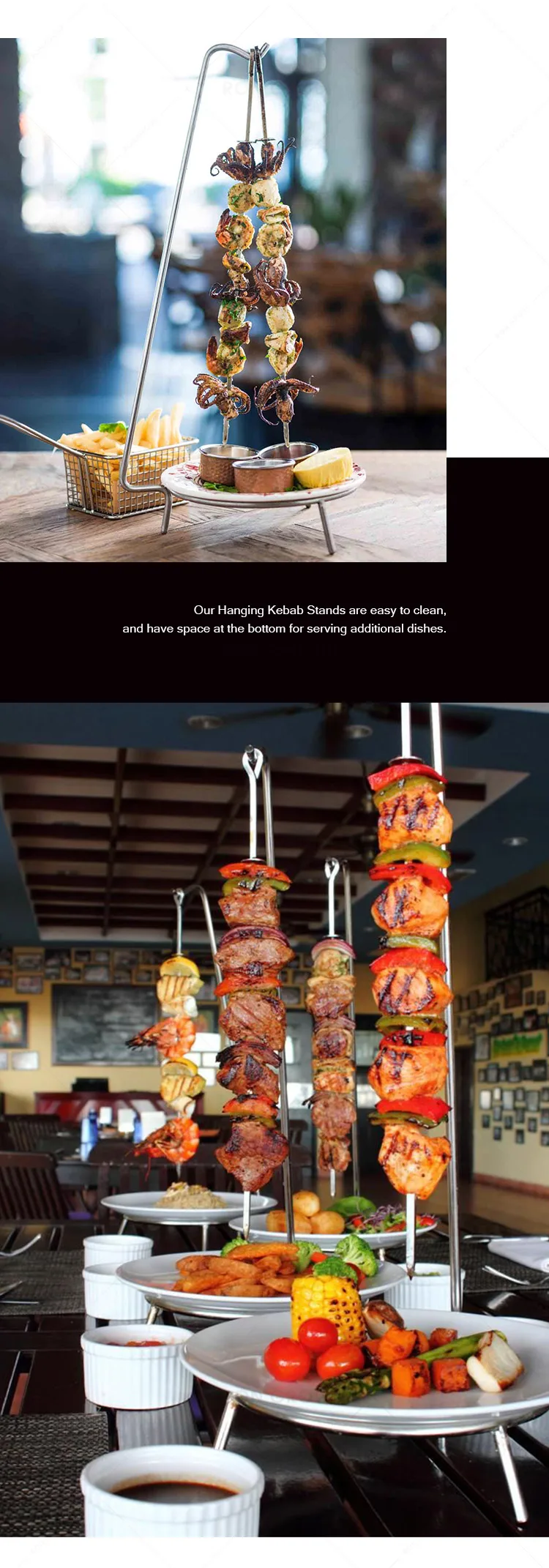 Wholesale Restaurant Stainless Steel Kebab Grill Rack