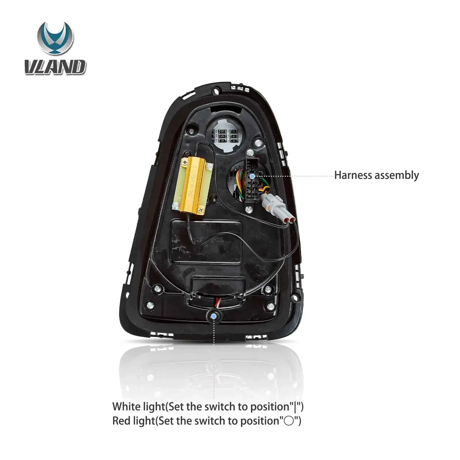 Vland Led Tail Lights For Mini Cooper R56 R57 R58 R59 2007-2013 ...