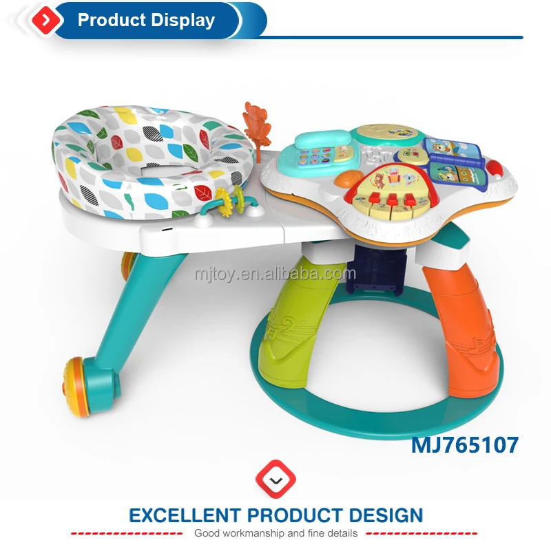 3-In-1 Rotating Game Table Children'S Number Fun Interactive With Sound ...