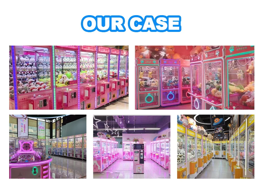 2 Player Full Metal Toy Crane Claw Machine/Double Players Claw Crane ...