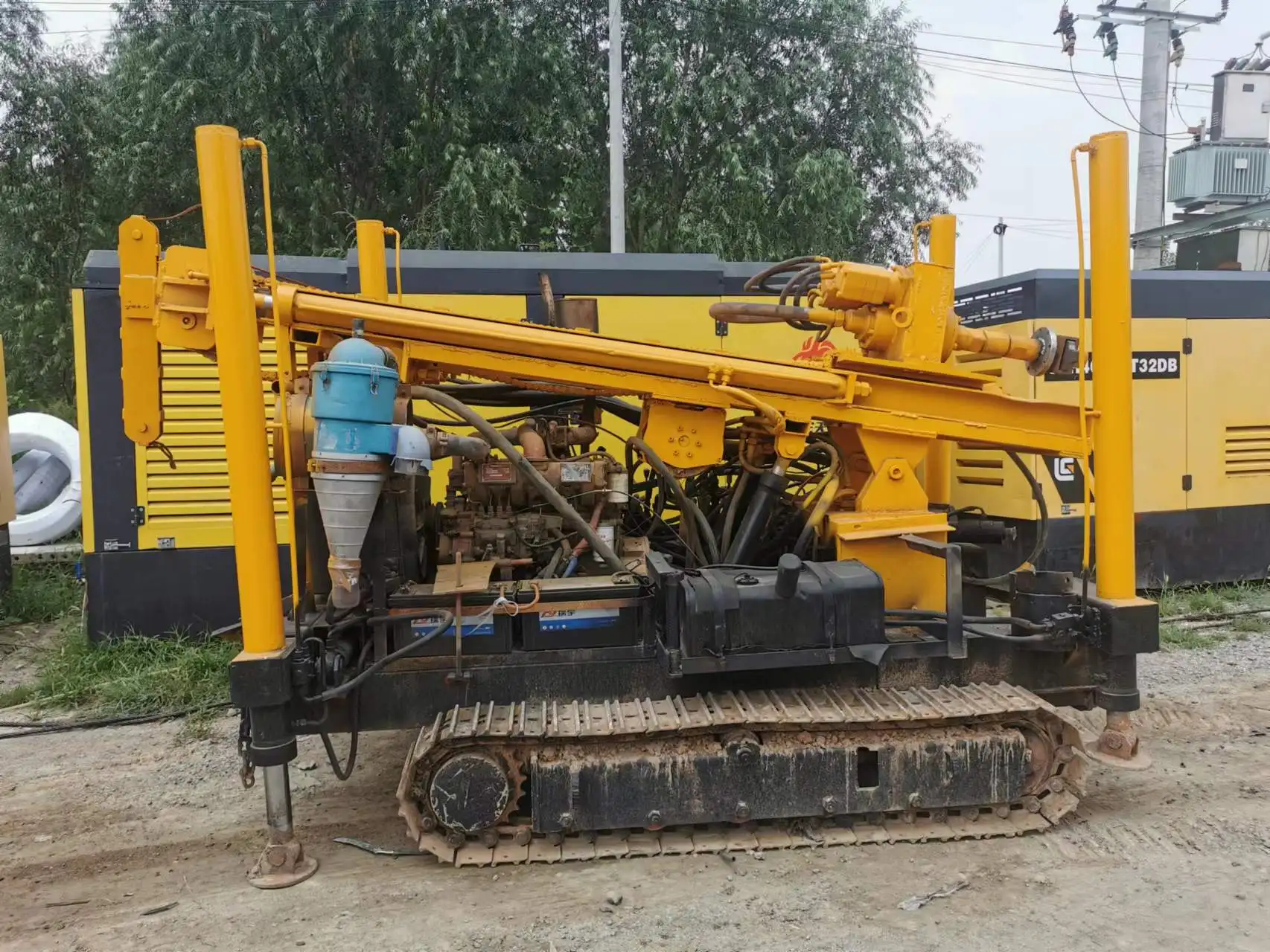 Crawler Hydraulic Water Well Borehole Coring Drill Rig Machine ...