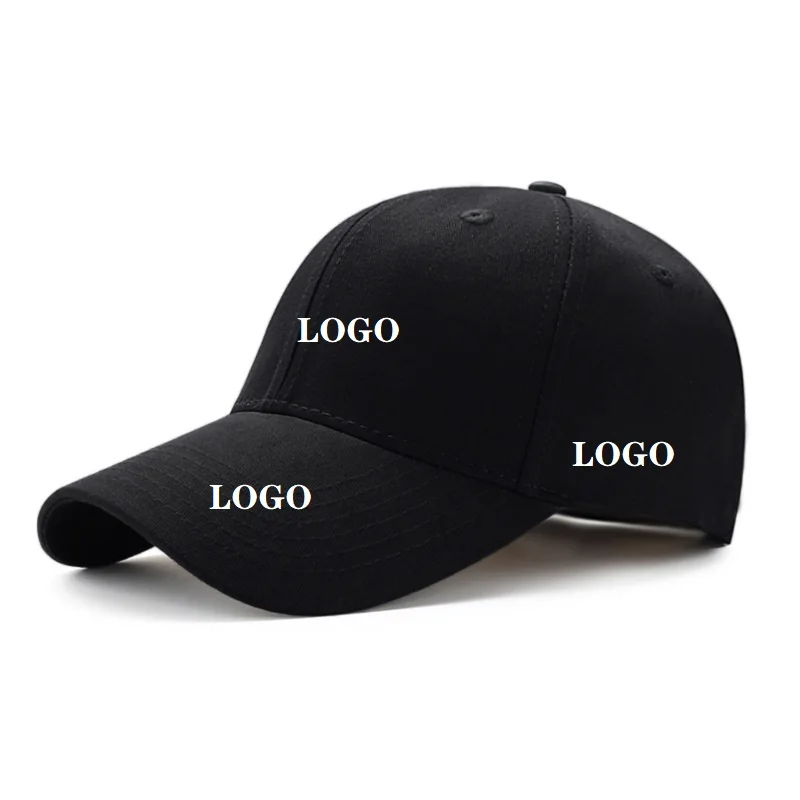 Wholesale 100% cotton material baseball cap with customer logo 3d ...