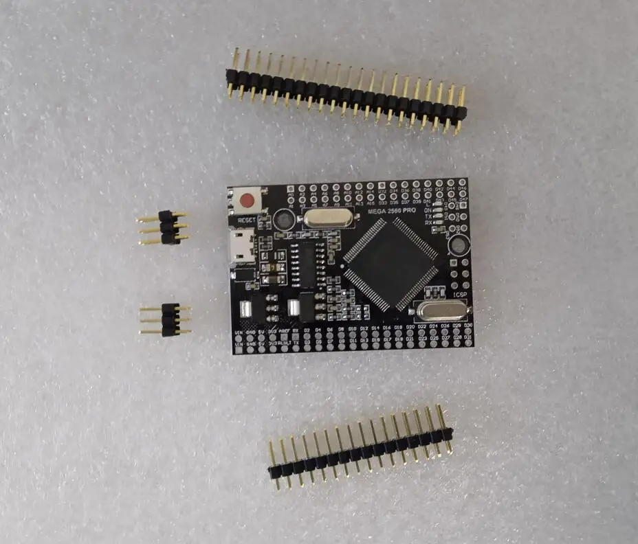 MEGA2560 PRO Embed CH340G / ATMEGA2560-16AU Chip with male pinheaders ...