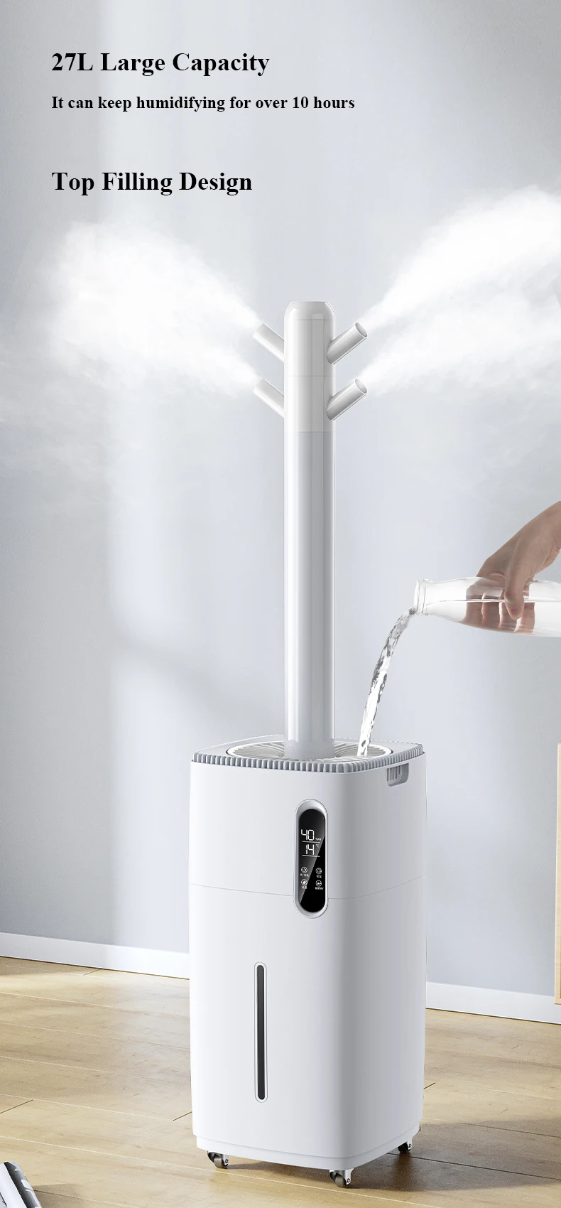 H981 25L Ultrasonic Humidifier - Perfect for Bigger Spaces